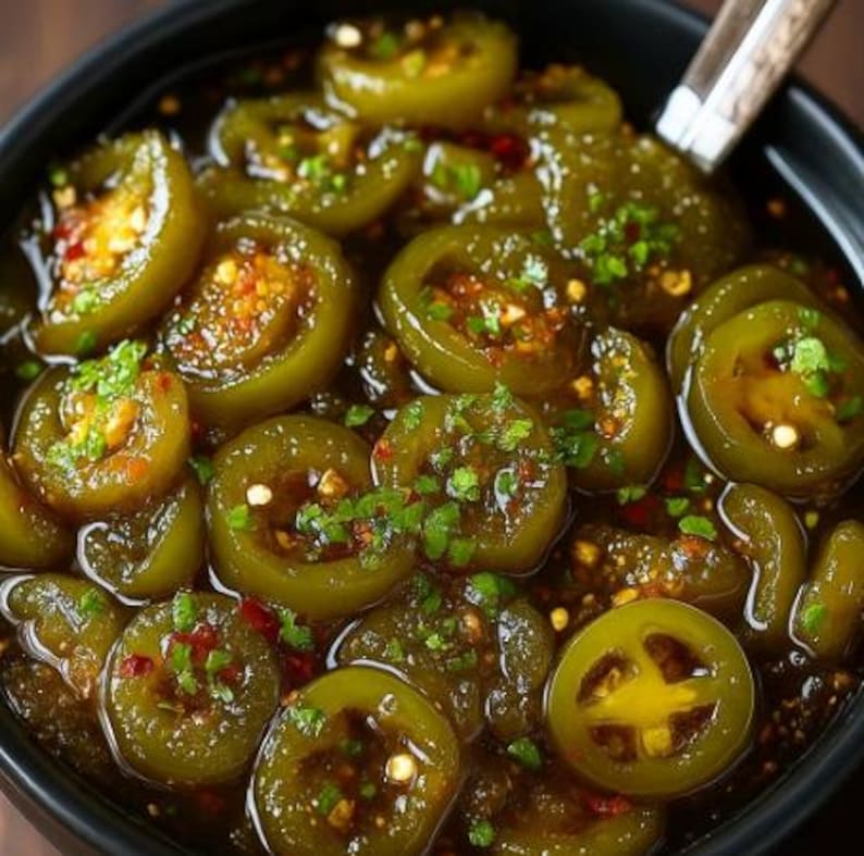 Cowboy Candy Recipe | Candied Jalapeños With Ginger Garlic |printable ...