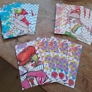 Vintage Fafi Girls 12 Postcards With Envelope Rare to Find - Etsy
