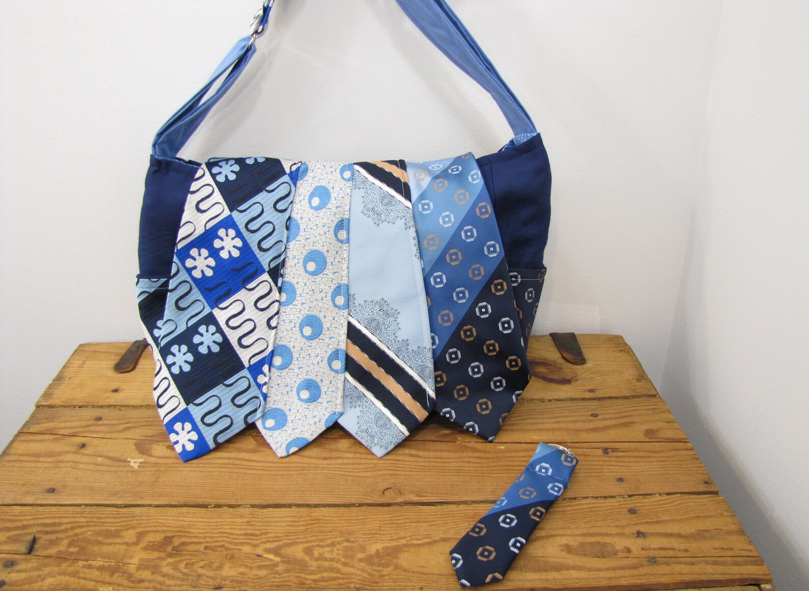 Memory Necktie Messenger Design Your Own Necktie Bag - Etsy