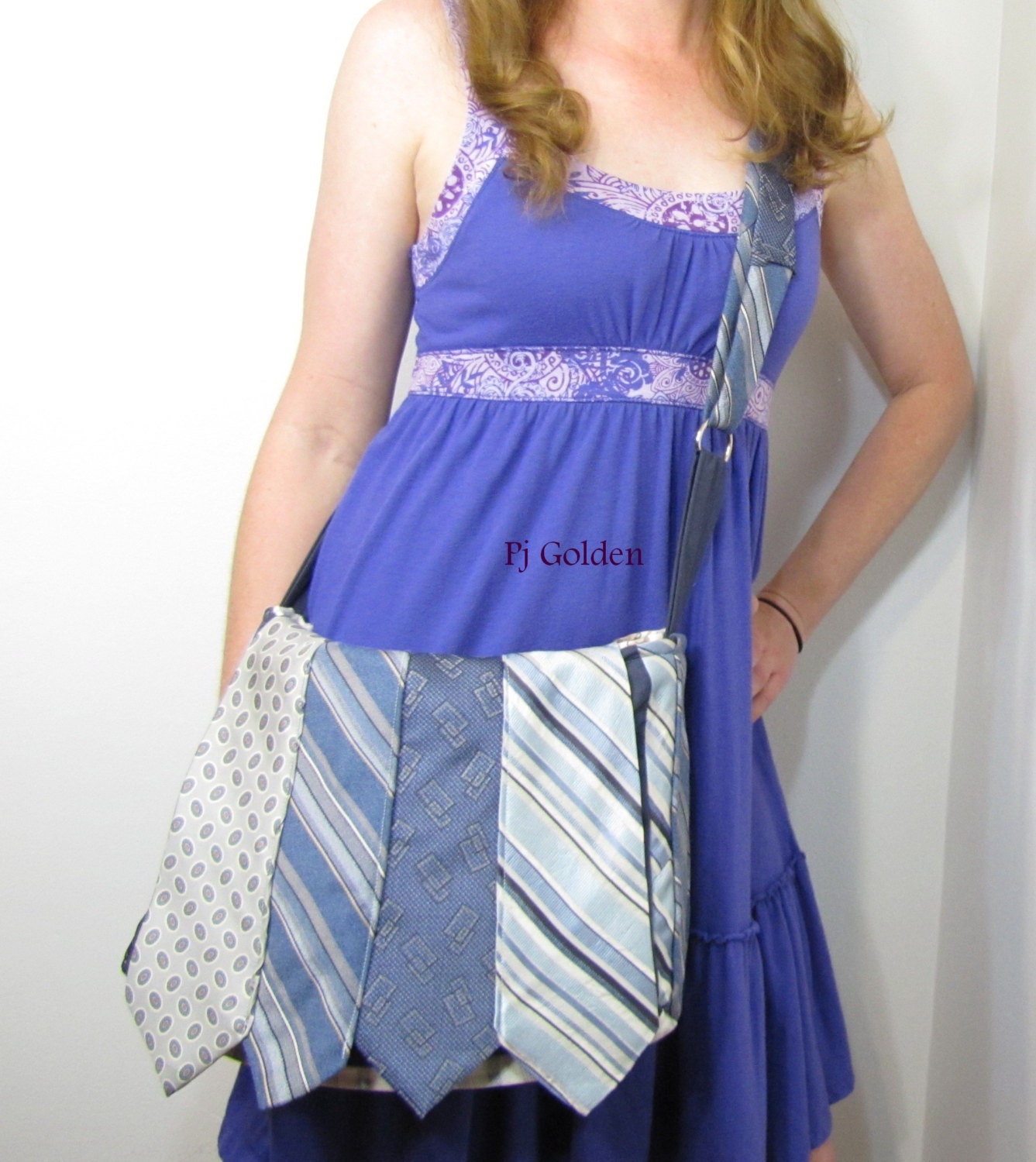 Memory Necktie Messenger Design Your Own Necktie Bag - Etsy