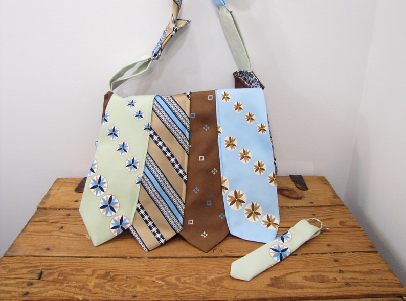Memory Necktie Messenger Design Your Own Necktie Bag - Etsy