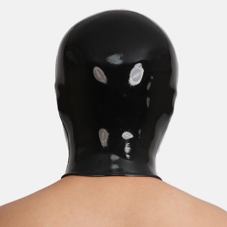 Full Head Hood With Eyes and Mouth Premium Silicone for Cosplay Custom ...