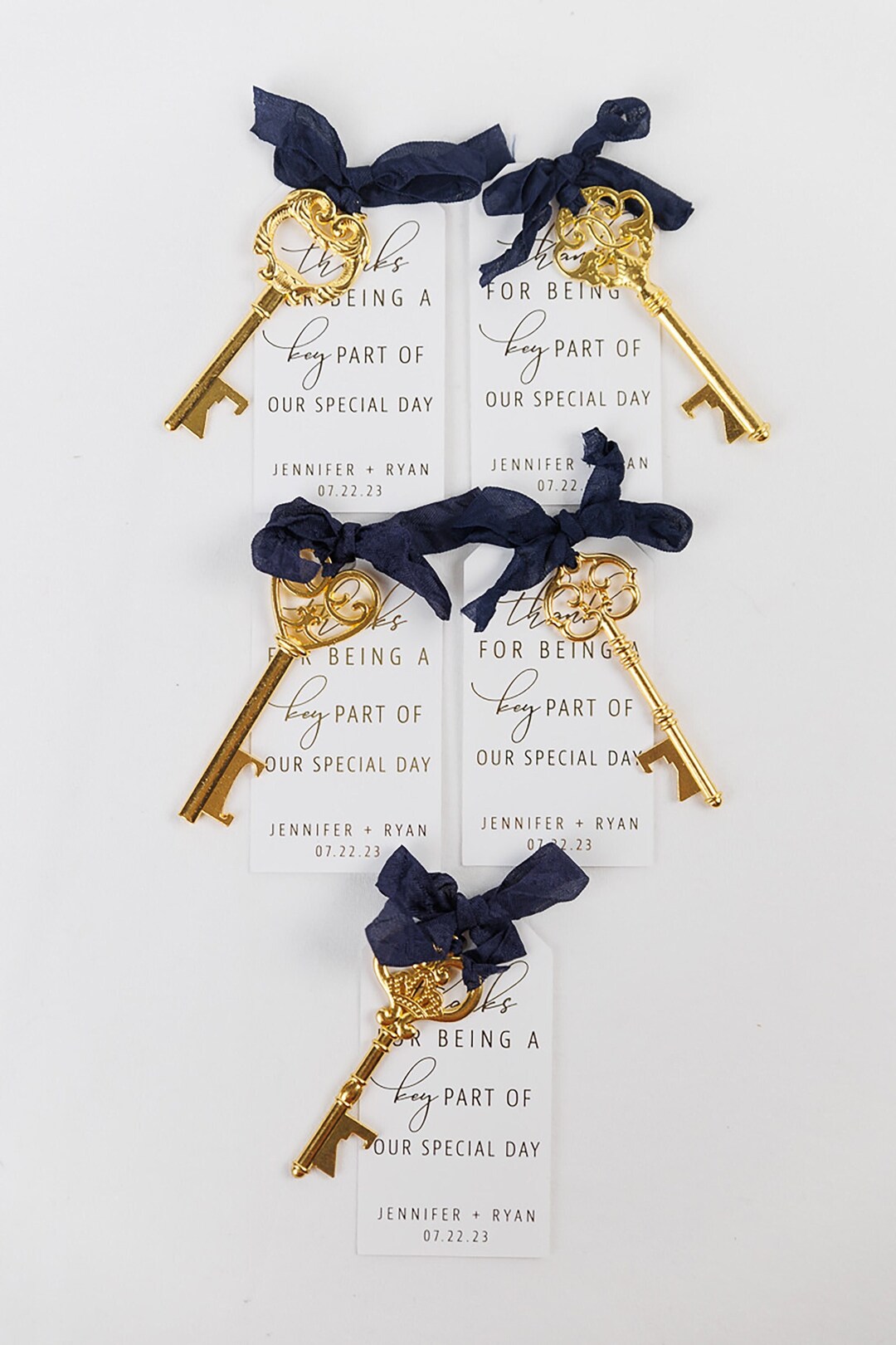 25 Key Bottle Opener Wedding Favor (gold), Key Bottle Openers, Key ...