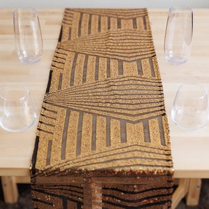 Roaring 20s Decorations Table Runner, 1920s Decor, Gatsby Theme, Black ...