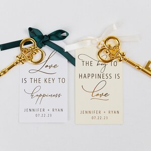 25 Key Bottle Opener Wedding Favor (gold), Key Bottle Openers, Key ...
