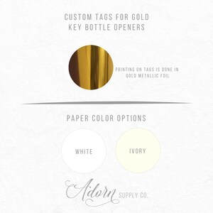 25 Key Bottle Opener Wedding Favor (gold), Key Bottle Openers, Key ...