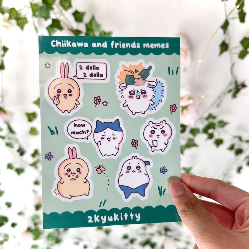 Chiikawa Stickers - Etsy