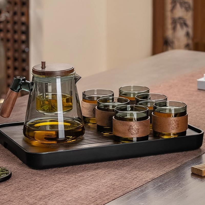 Glass Tea Set Gongfu - Etsy UK