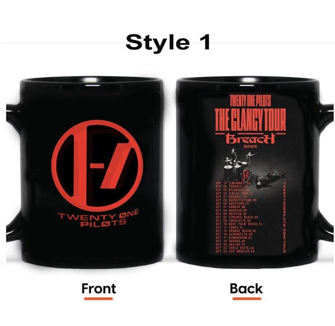 Twenty One Pilots the Clancy Tour 2025 Coffee Mug - Etsy
