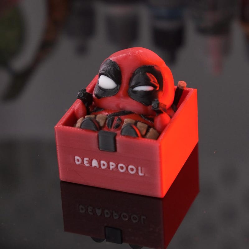 Small Deadpool Figure - Etsy