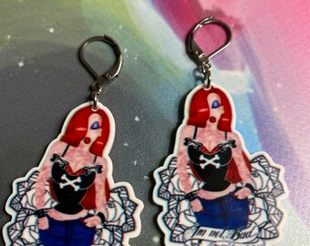 Jessica Rabbit Earrings - Etsy