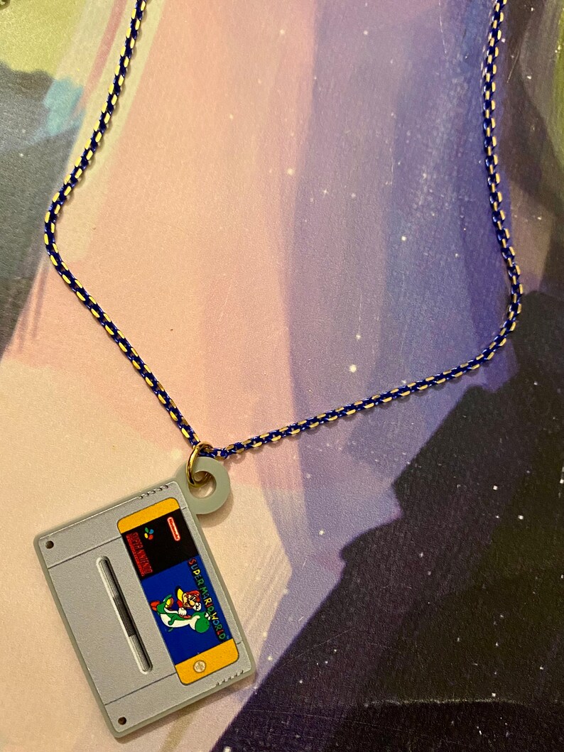 Super Mario World Necklace (17.5) - Etsy