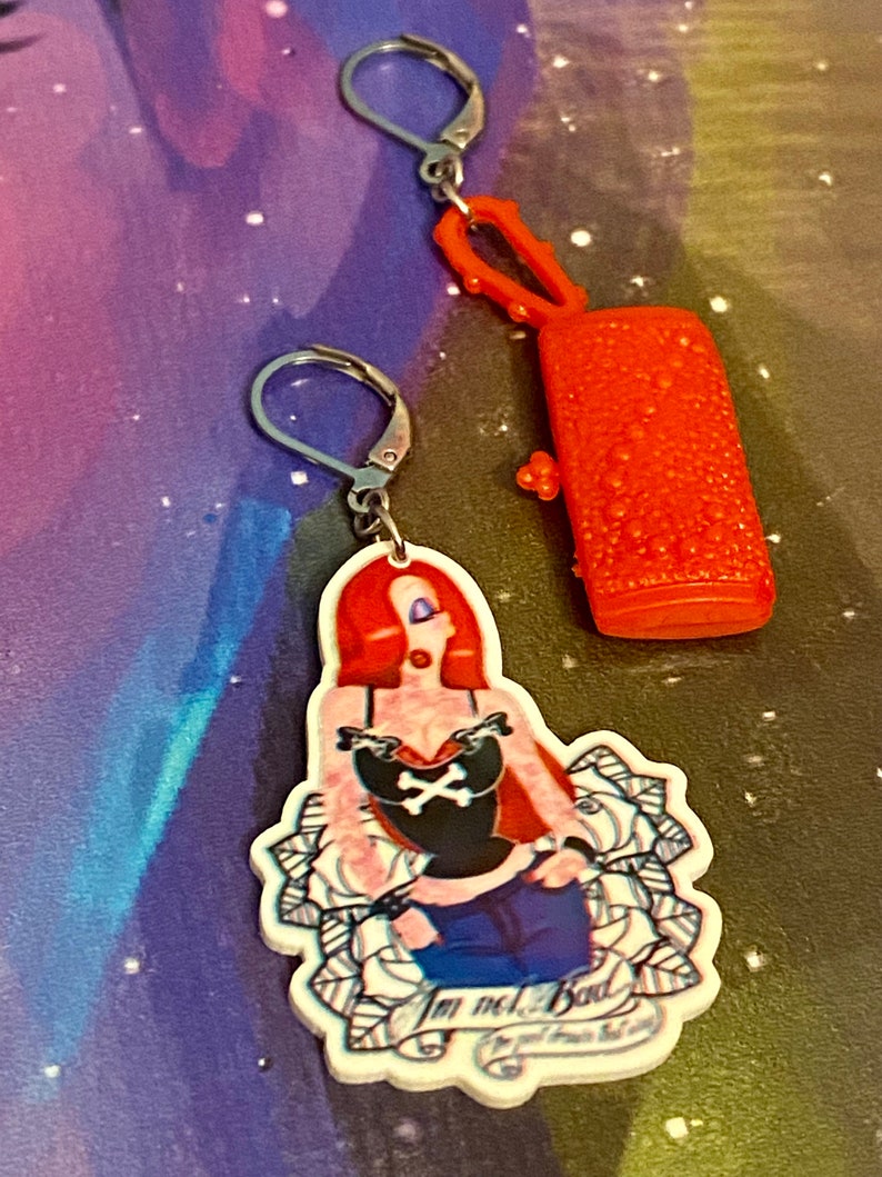 Jessica Rabbit Earrings - Etsy