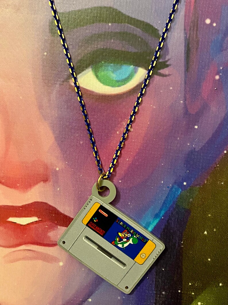 Super Mario World Necklace (17.5) - Etsy