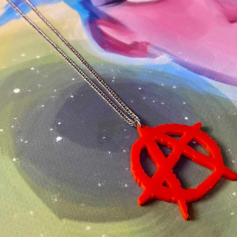 Anarchy Necklace - Etsy