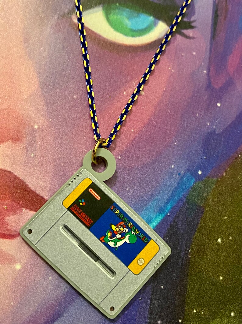 Super Mario World Necklace (17.5) - Etsy