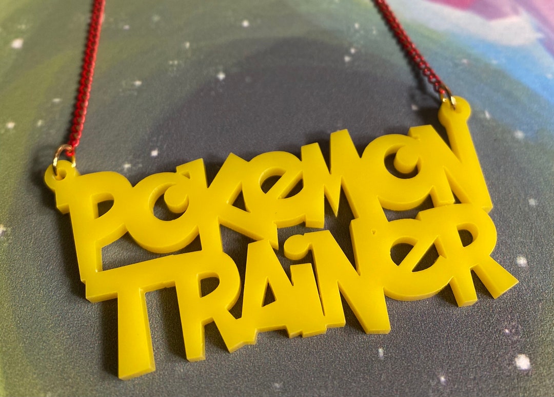 Pokémon Trainer Necklace Surprise Gift - Etsy