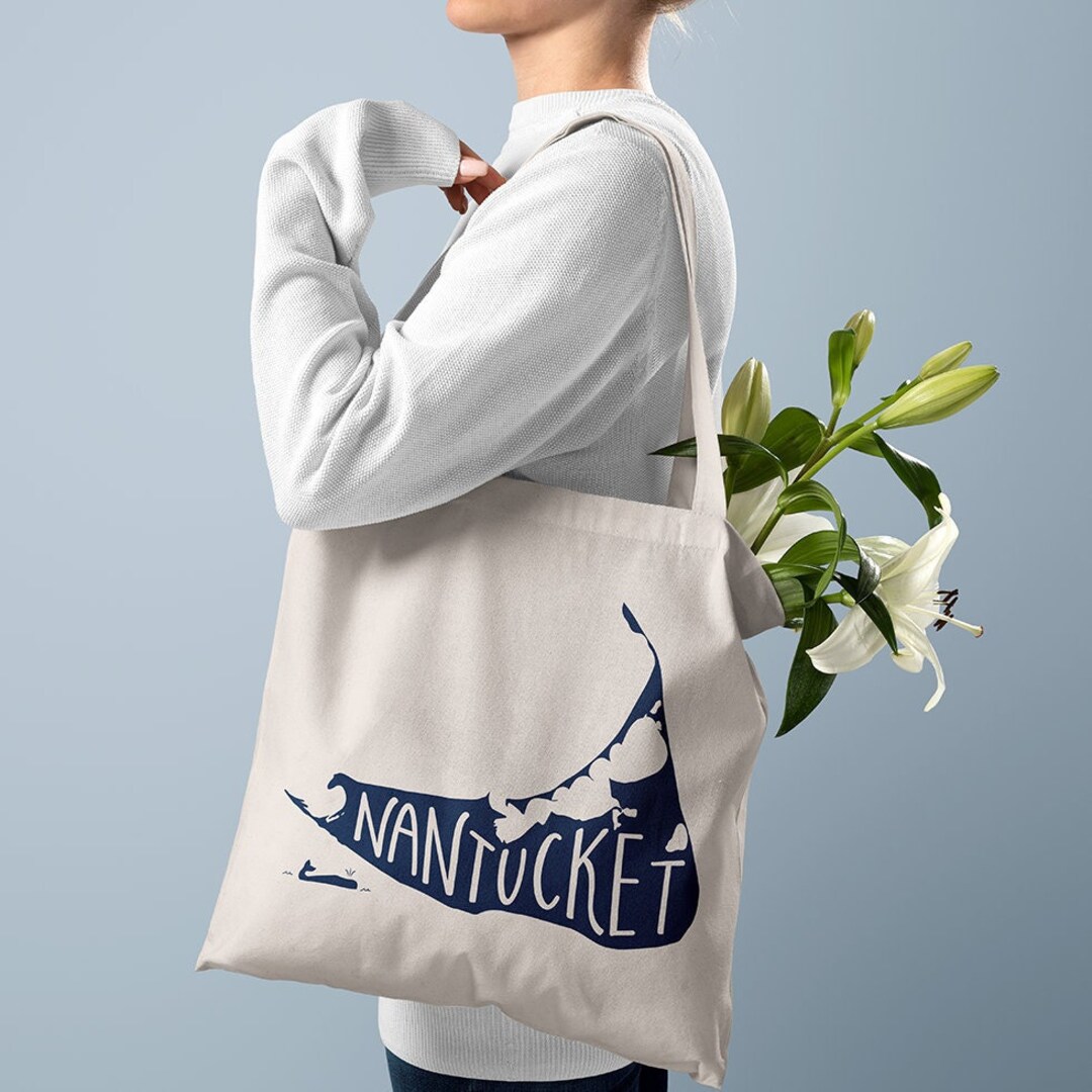 Nantucket Tote Bag Nantucket Wedding Tote Bag Welcome Tote Bag Maid of ...