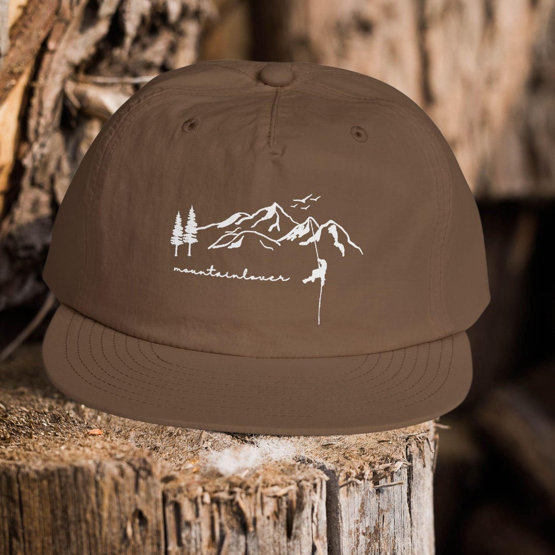 Climbing Cap | Rock Climbing Hat | Outdoor Adventure Gift for Nature ...