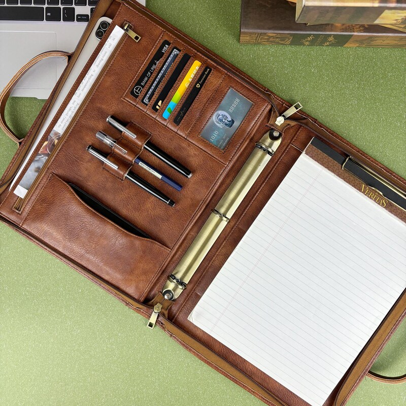 Leather Padfolio - Etsy