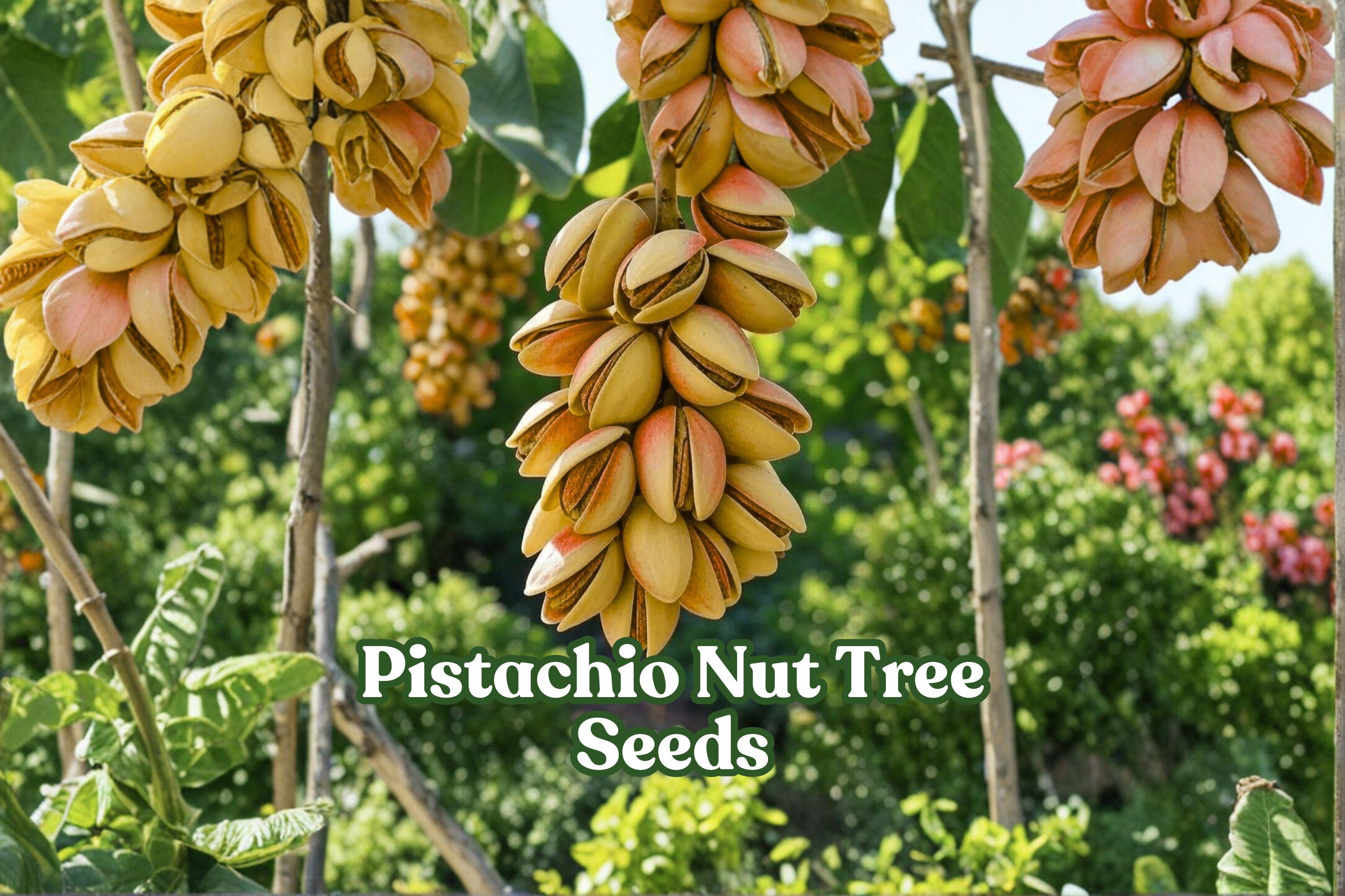 Pistachio Nut Tree Seeds: Grow Your Own, Drought-tolerant (10 Seeds) - Etsy
