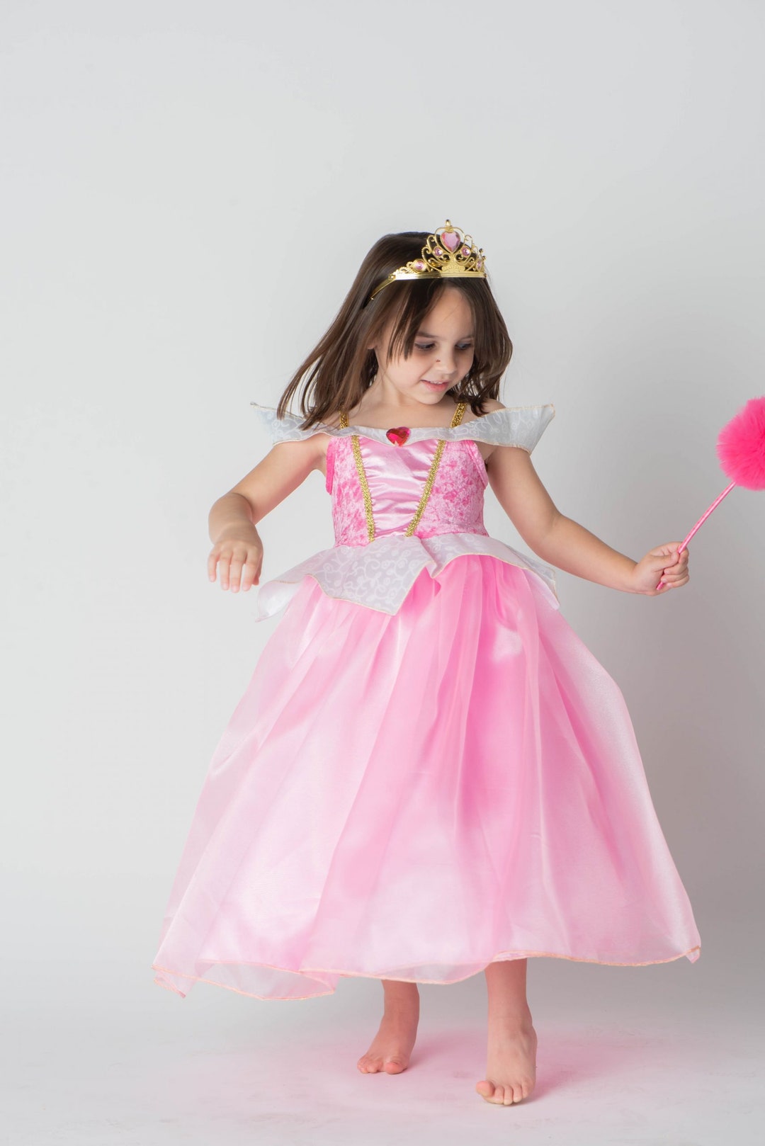 Sleeping Beauty Inspired Princess Dress-pink-disney-princess Dress ...