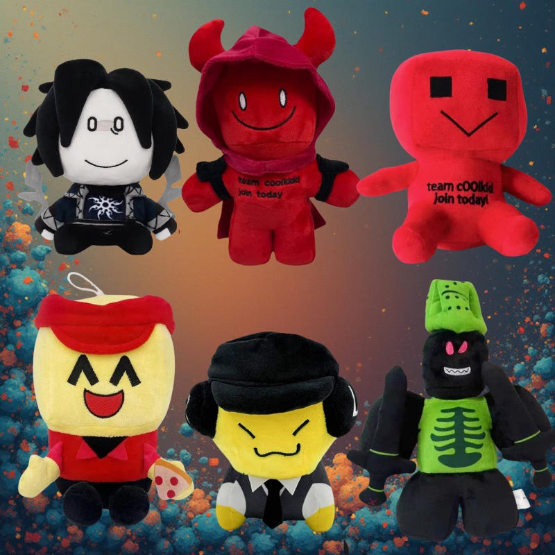 Roblox Forsaken Elliot Plush - Etsy