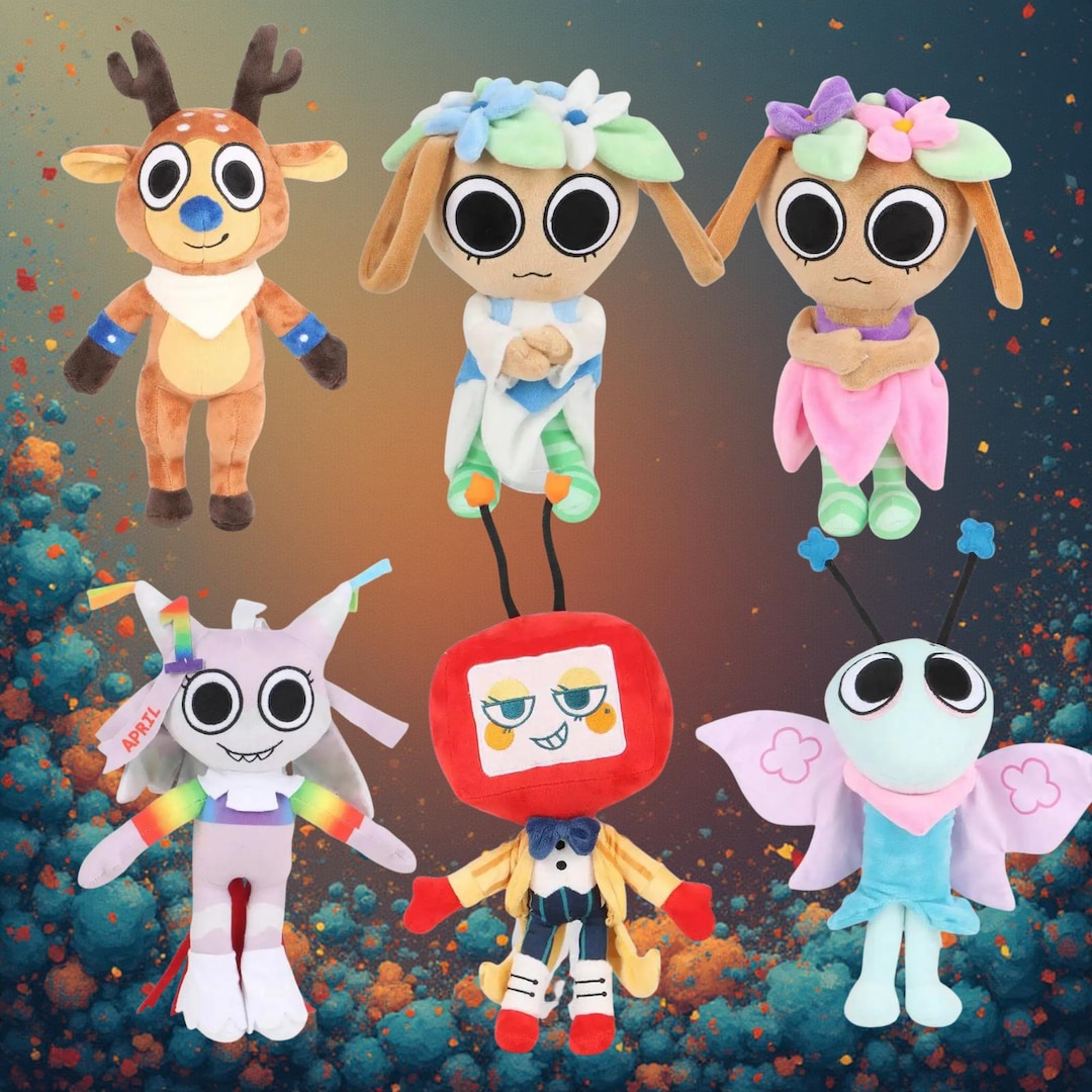 Dandy's World Bassie Plush Dandys World Silly Astro Plushie Roblox Cute ...
