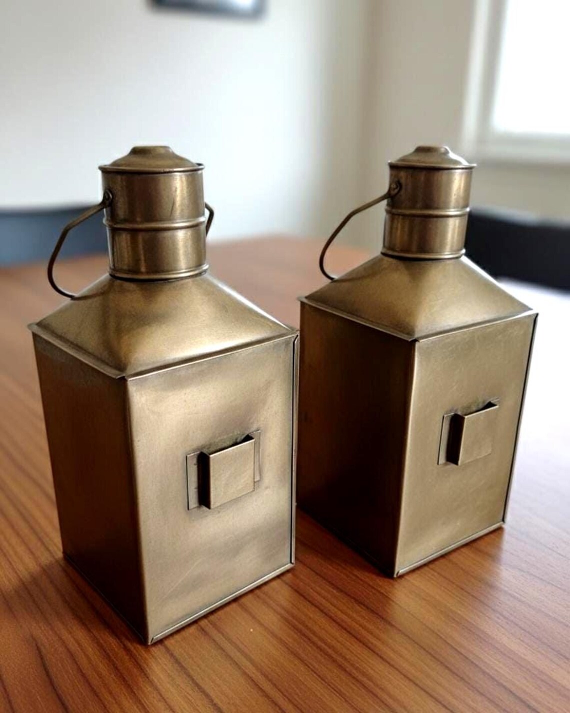 Vintage Brass Ship Lantern Set: Nautical Port & Starboard Oil Lamps - Etsy