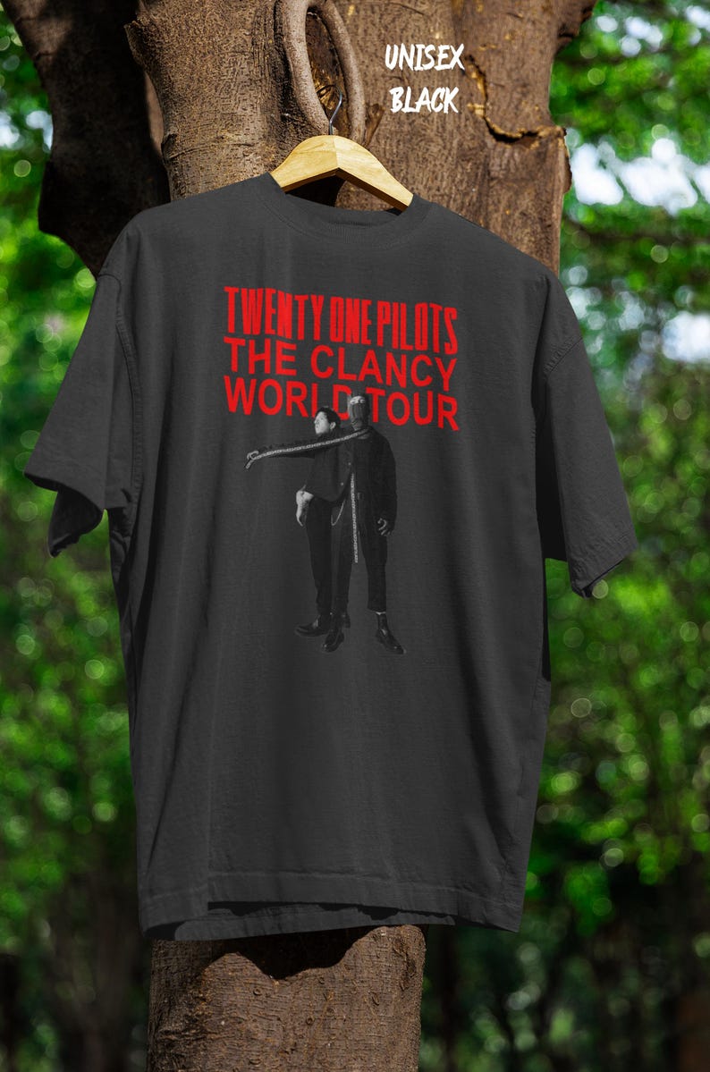 Twenty One Pilots Clancy World Tour 2026 T Shirt, TOP Band Concert ...