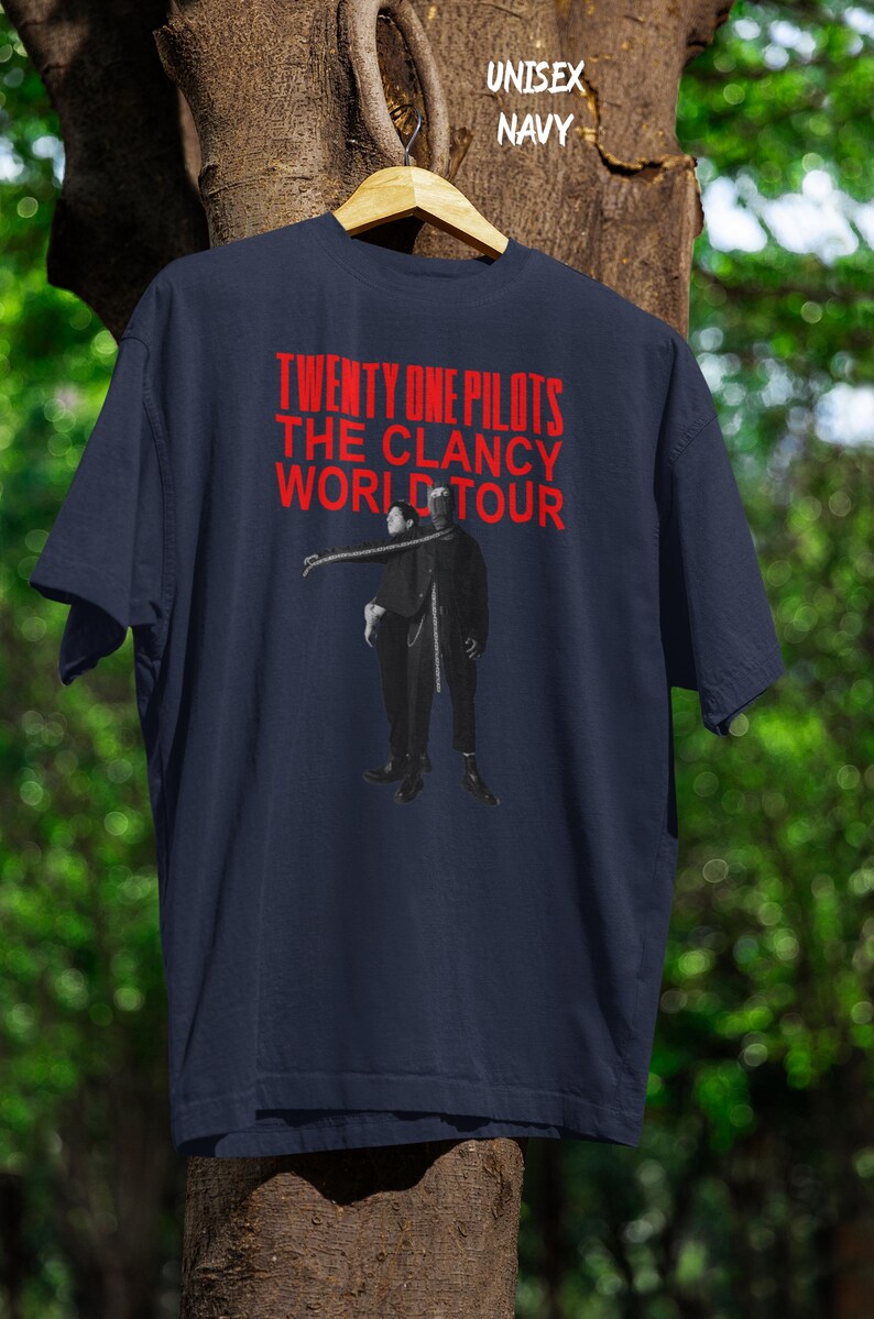 Twenty One Pilots Clancy World Tour 2026 T Shirt, TOP Band Concert ...