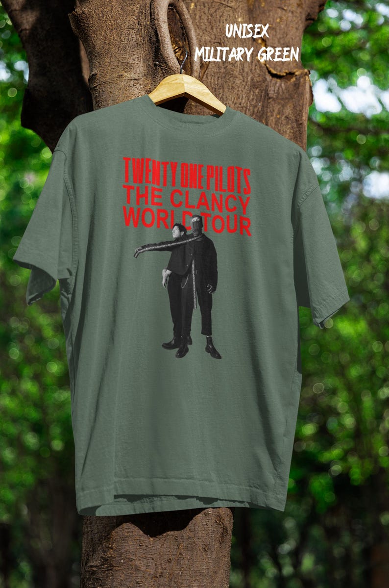 Twenty One Pilots Clancy World Tour 2026 T-Shirt, TOP Band Konzert ...