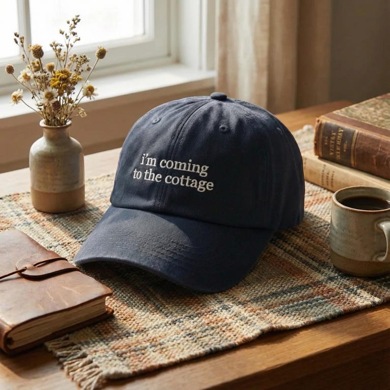 Heated Rivalry "i'm coming to the cottage" Embroidered Hat, Shane and ...