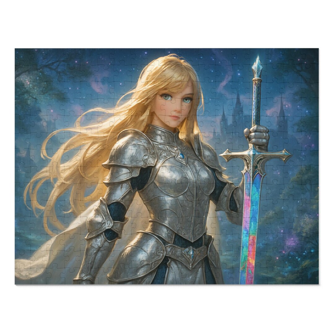 Enchanting Fantasy Jigsaw Puzzle With Tin - Perfect Gift for Puzzle ...