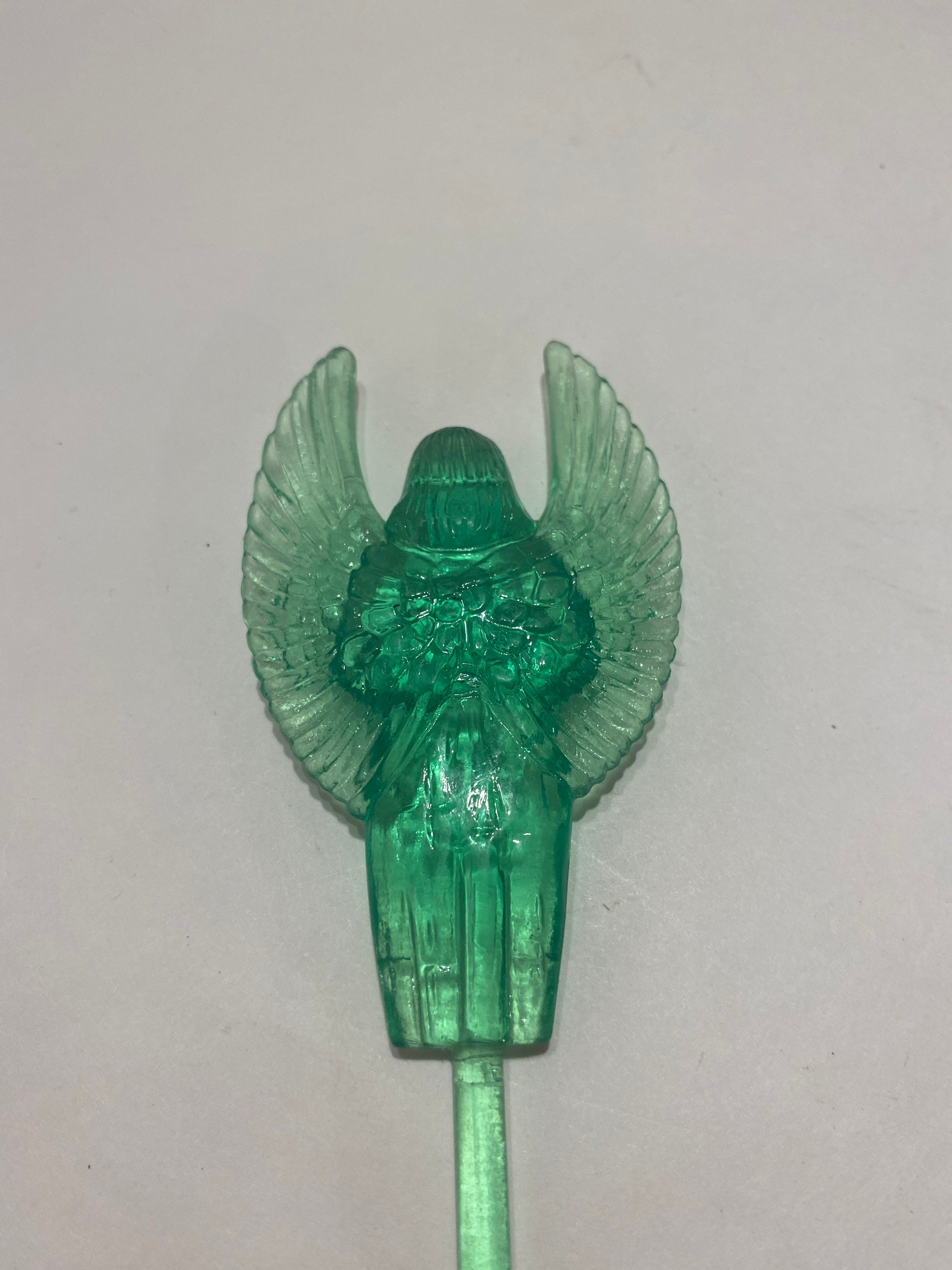 Vintage Plastic Green Tree Topper Angel for Ceramic Christmas Tree - Etsy