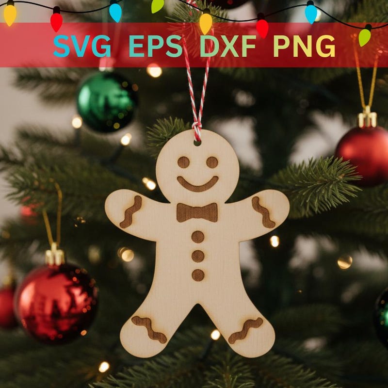 Gingerbread Men Cnc Svg - Etsy