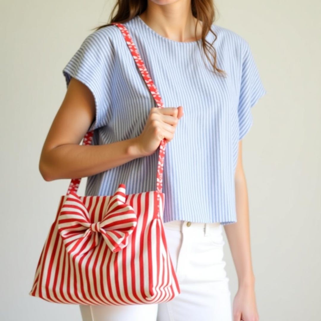 The Emmy Bag, Bow Bag Digital Pattern Download - Etsy