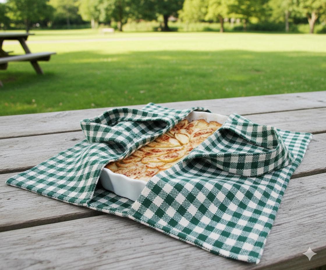 Reversible Pie Carrier Sewing Pattern PDF, Quilted Dish Tote Tutorial ...