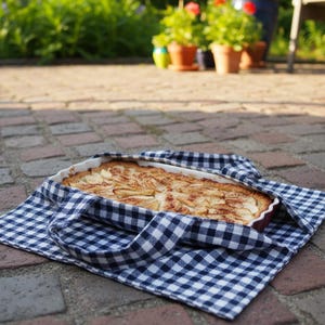 Reversible Pie Carrier Sewing Pattern PDF, Quilted Dish Tote Tutorial ...