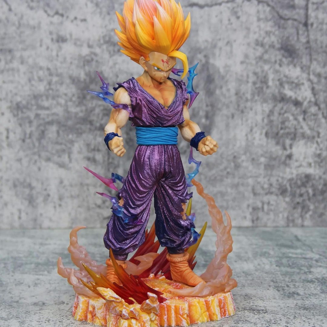 Super Saiyan 2 Gohan Figure Dragon Ball Z | Anime Collectible Statue ...