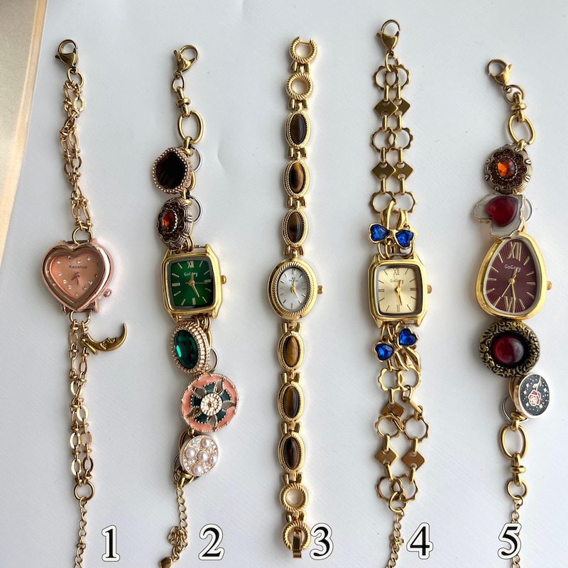 Gemstone Watch - Etsy