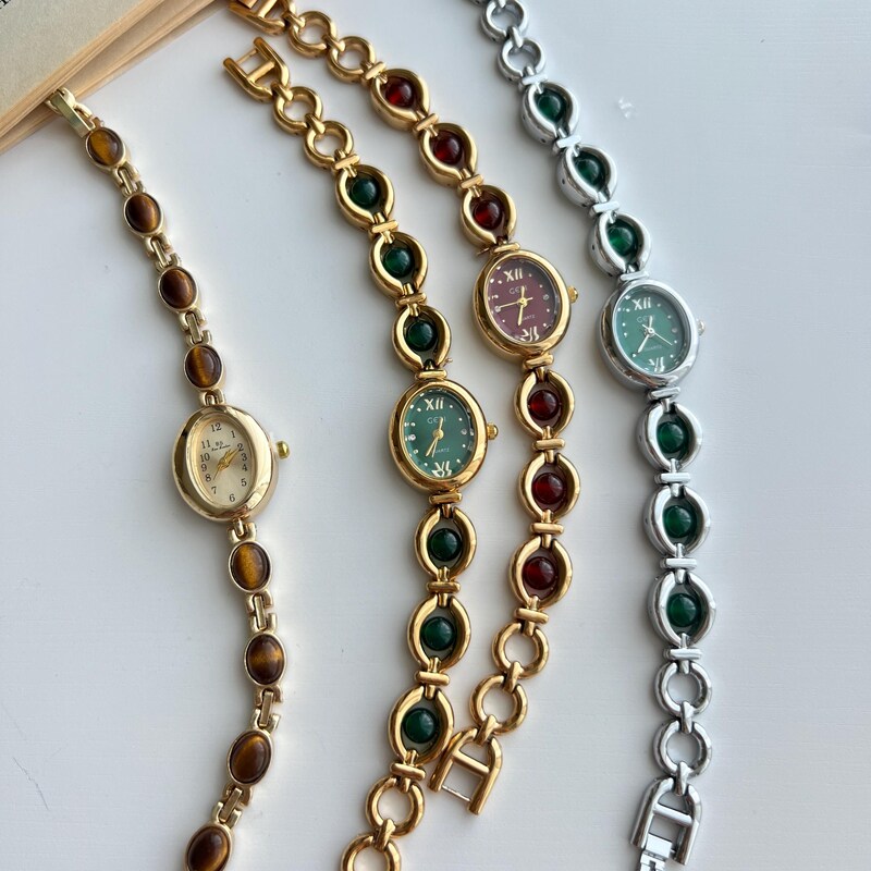 Gemstone Watch - Etsy