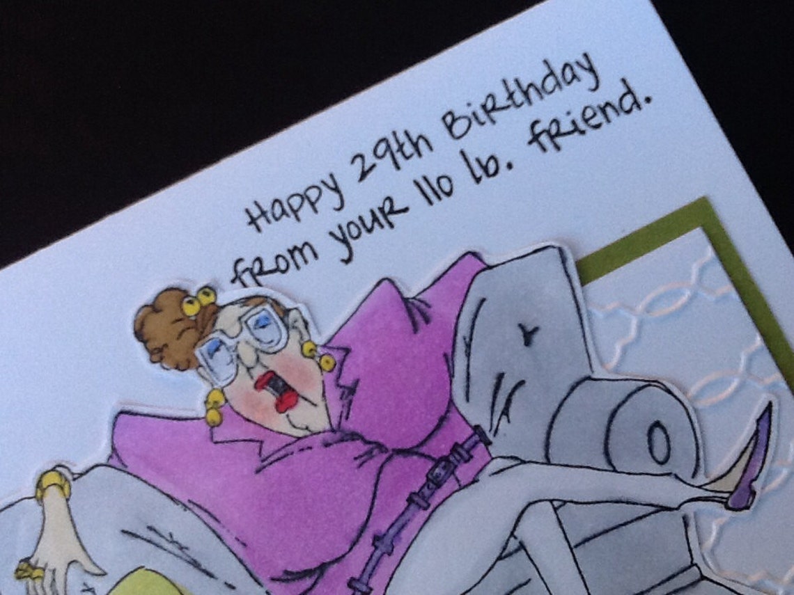 Happy 29th Birthday Humorous - Etsy