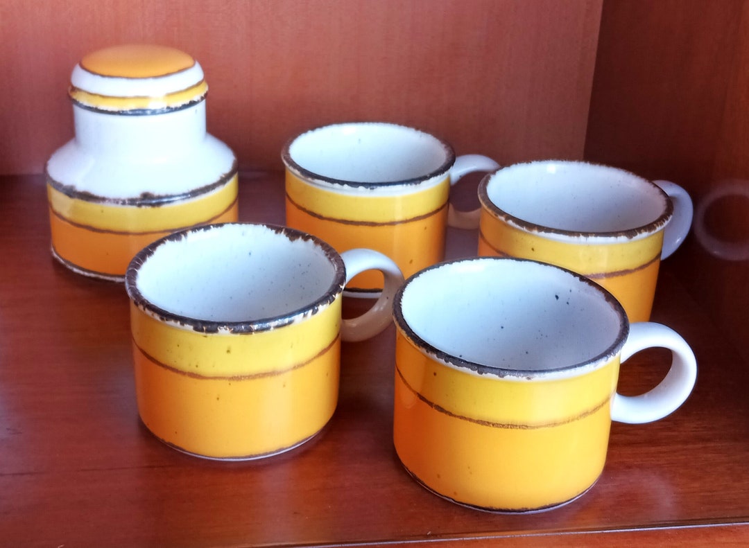 Stonehenge Midwinter Teacup Set Mid Century Teacup Set - Etsy