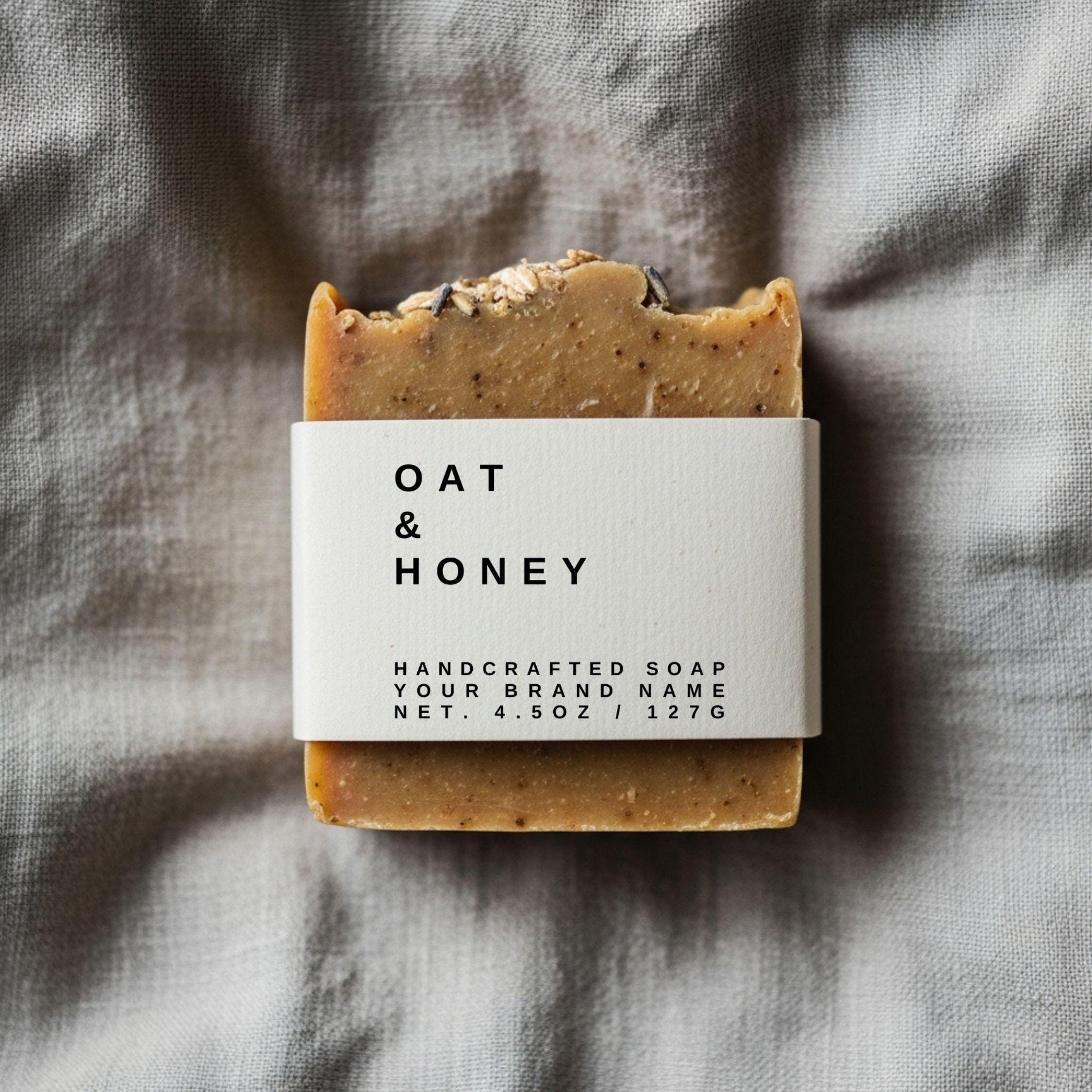 Editable Soap Bar Label Template: Modern Minimalist Design (canva ...