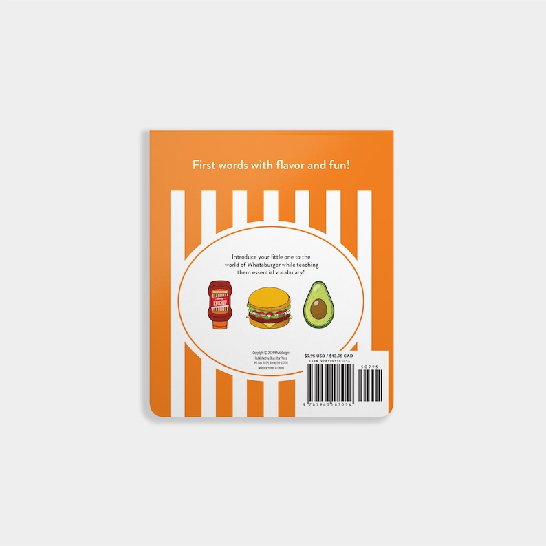 Whataburger Board Book: Interactive First Words & Numbers (gifts for ...