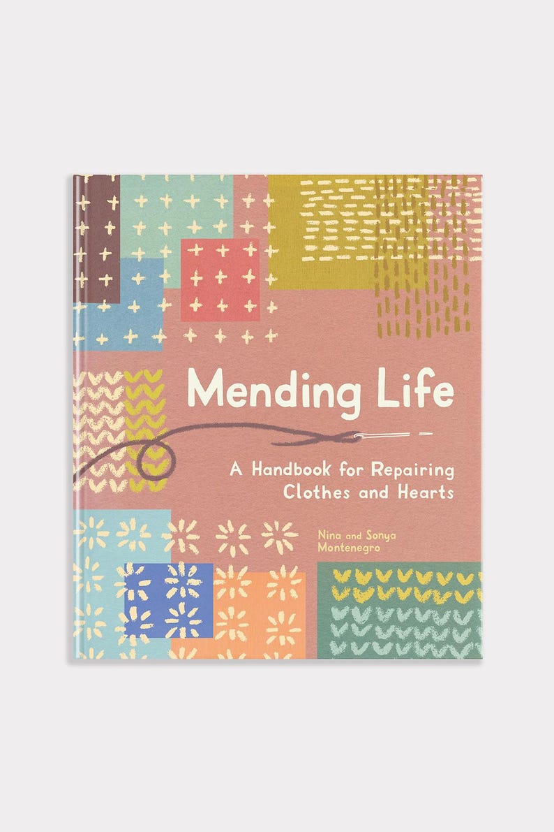 Mending Life Handbook: Visible Mending, Sustainable Fashion Guide - Etsy