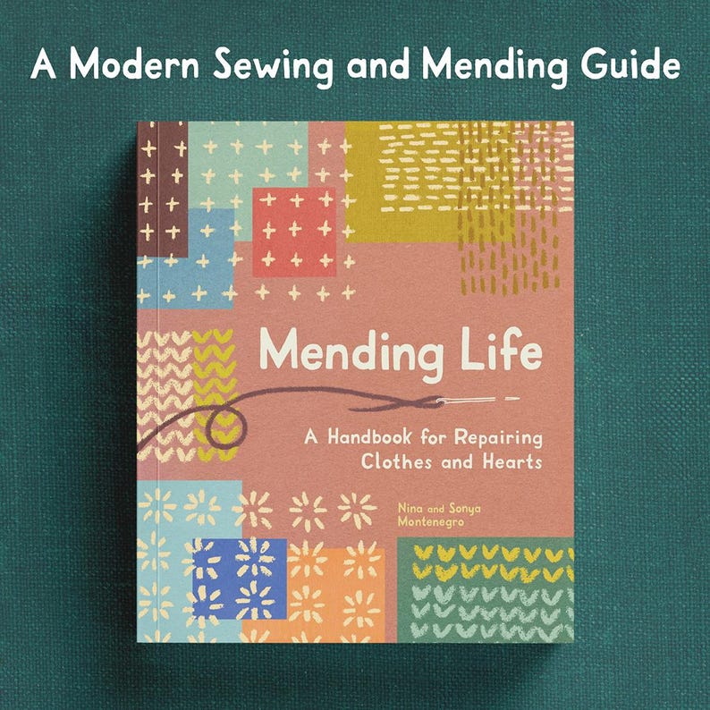 Mending Life Handbook: Visible Mending, Sustainable Fashion Guide - Etsy