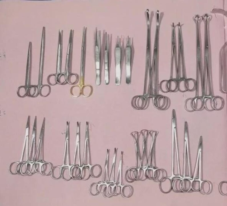 General Surgery Instruments: 50-piece Laparotomy Set, German Stainless ...