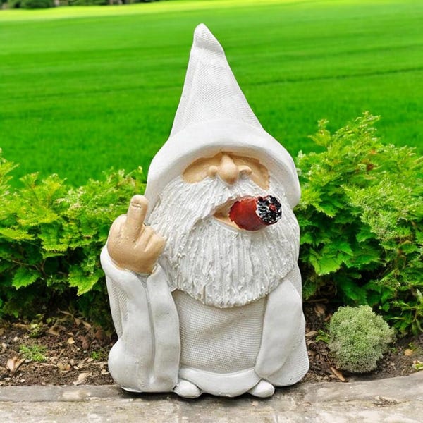 Rude Garden Gnome - Etsy